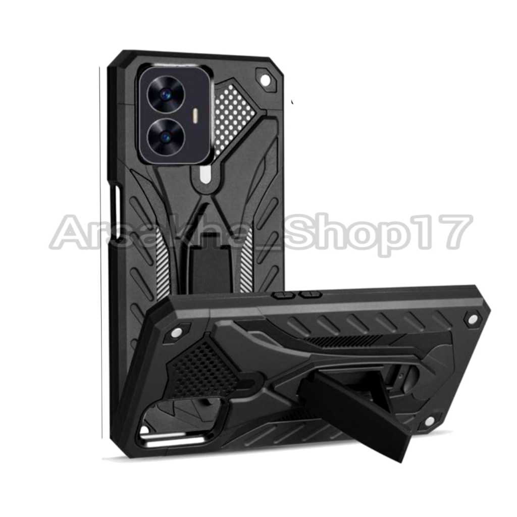 Jual Case For REALME C55 Casing HP Armor Terbaru dengan Kickstanding ...