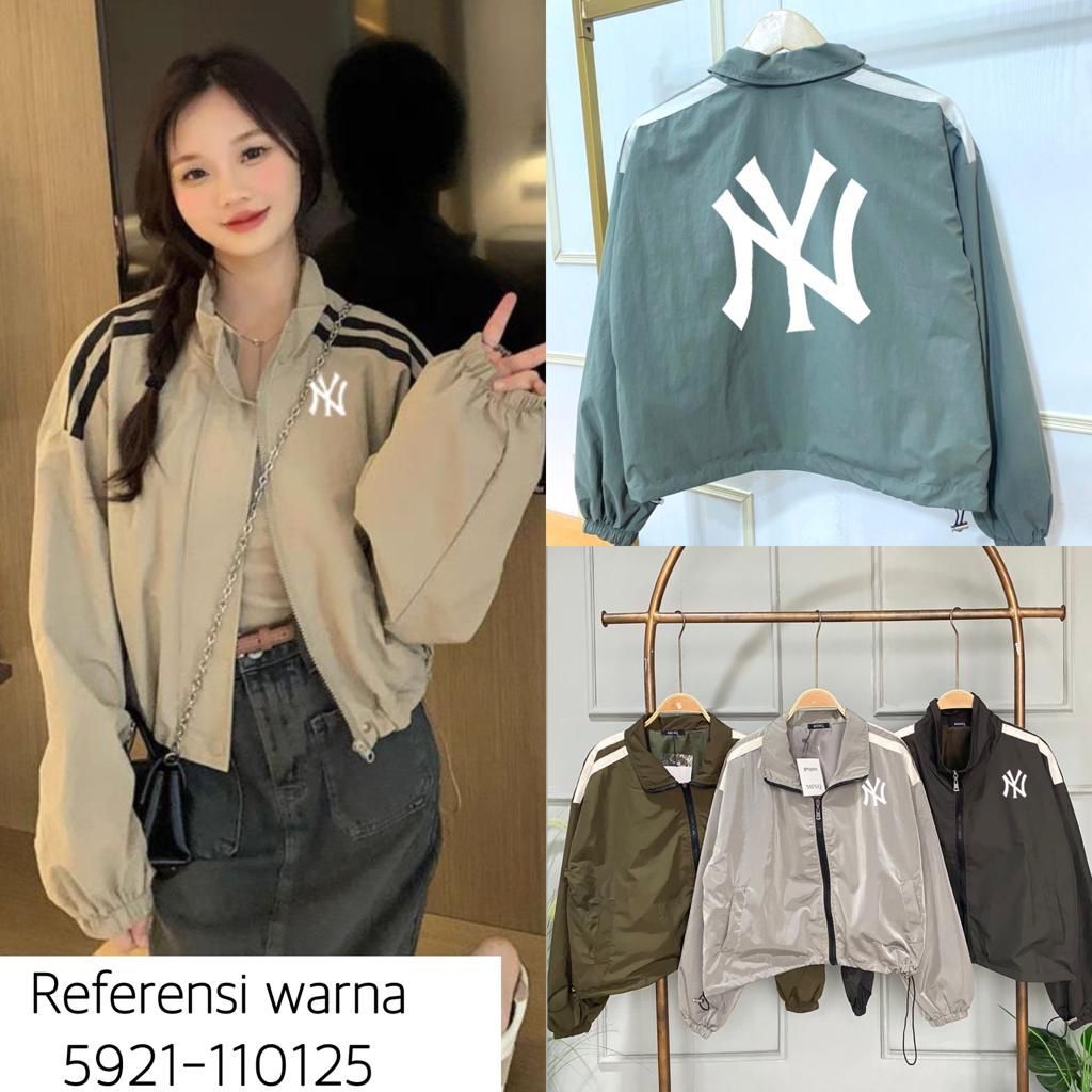 Jual CAVINAOFFICIAL jaket crop parasut wanita korean style Jaket ...