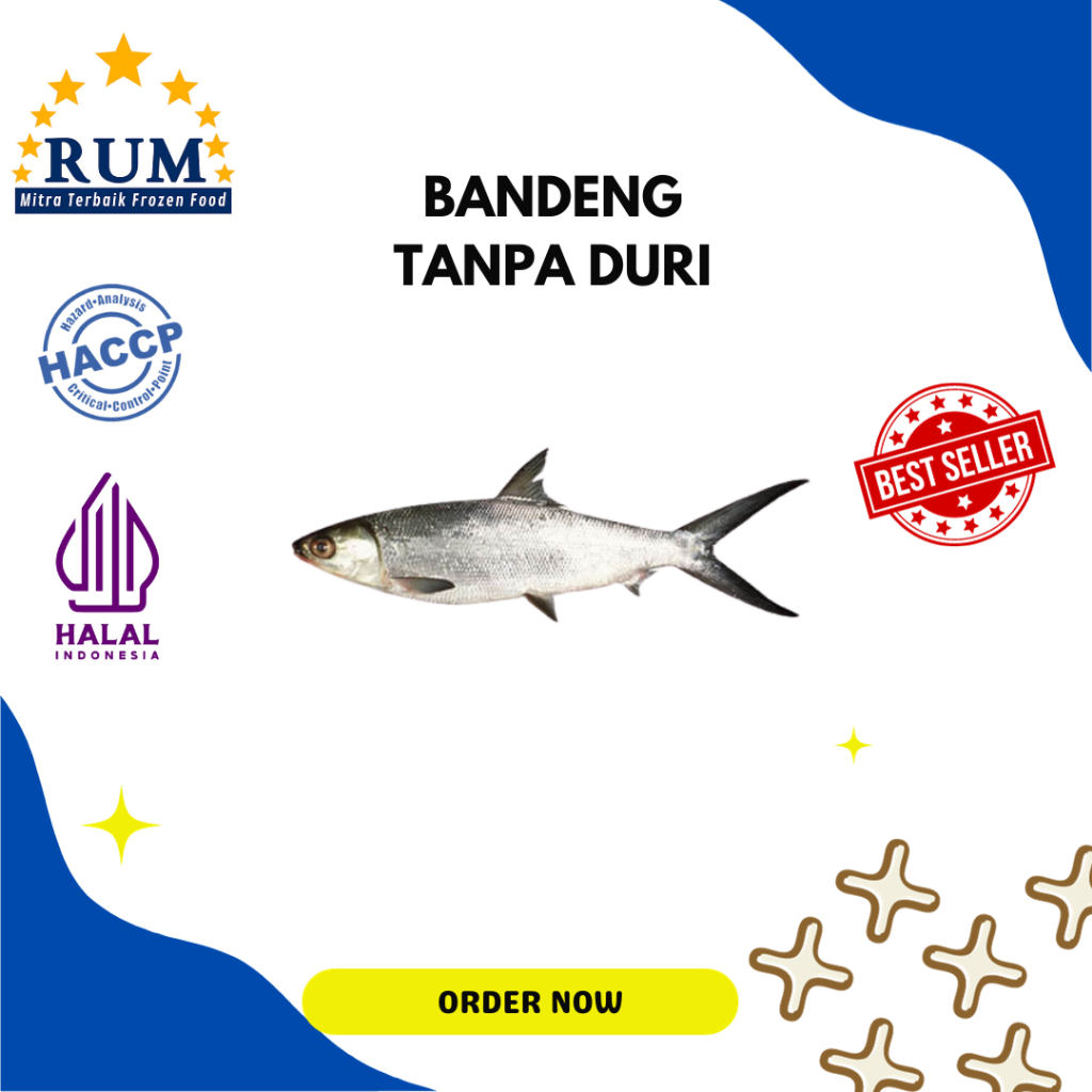 Jual Rumseafood Ikan Bandeng Cabut Duri Beku / Ikan Bandeng Tanpa Duri ...