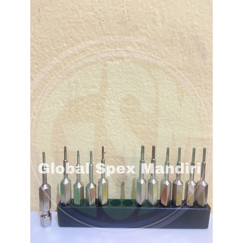 Jual MATA OBENG TORX SET OBENG 50 MM T5, T6, T7, T8, T9, T10, T15, T27 ...