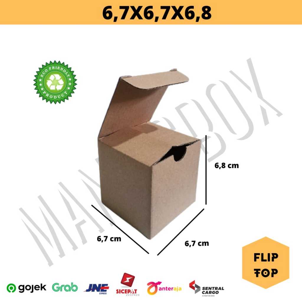 Jual Kardus packing / box / kemasan / packaging / bungkus model Fliptop ...