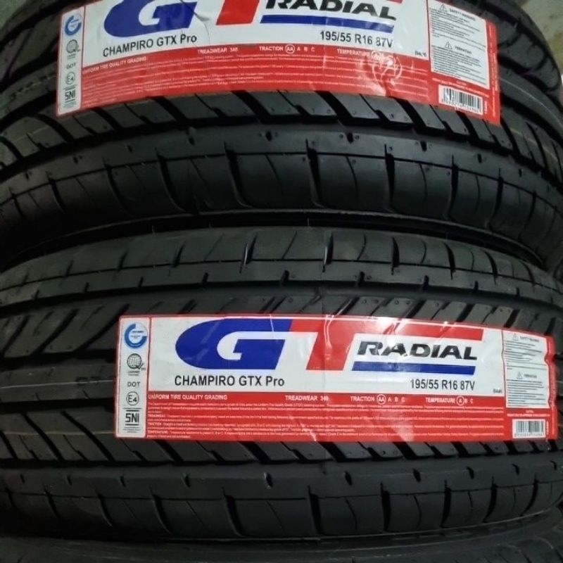 Jual Ban GT radial 195/55R16 champiro GTX PRO ( sienta, livina, altis, jazz, avanza, swift ...