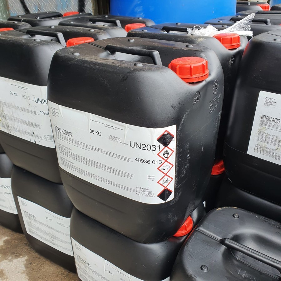 Jual Asam Nitrat 68 % Belgia 1 Kilogram Nitric Acid HNO3 | Shopee Indonesia