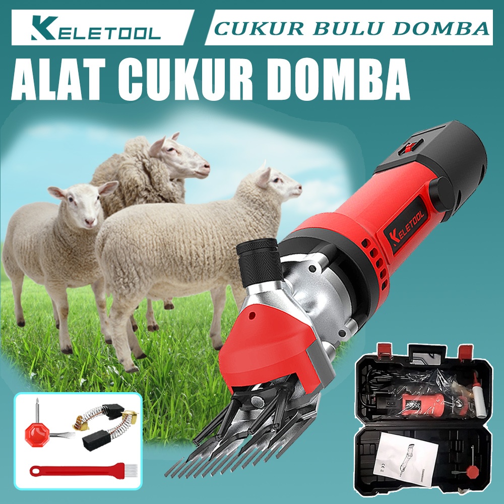Jual 3500W Alat cukur bulu domba listrik Gunting rambut kambing Mesin ...