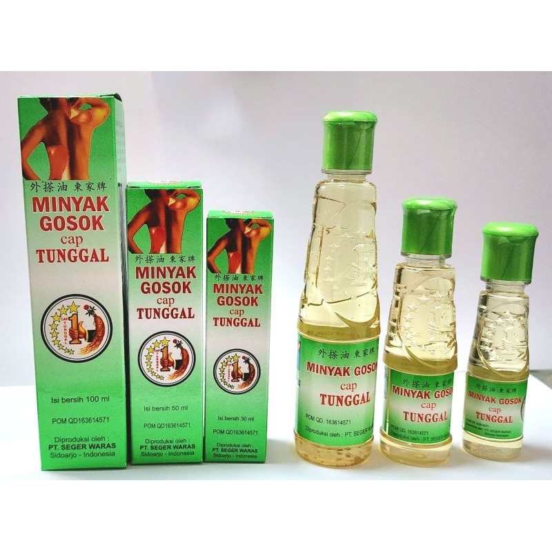 Jual MINYAK GOSOK CAP TUNGGAL 50 ML | Shopee Indonesia