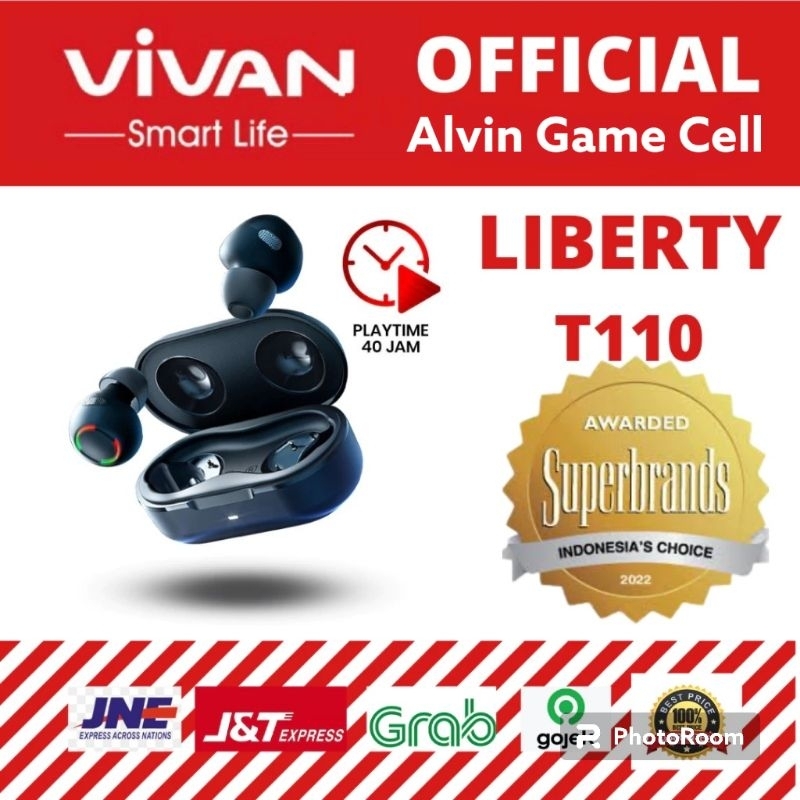 Jual VIVAN Liberty T110 FF True Wireless Bluetooth Earphone Mini ...