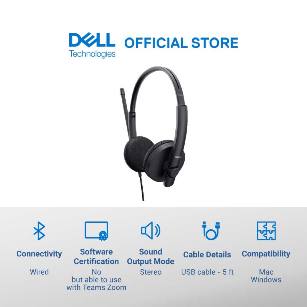 Jual Dell Stereo Headset – WH1022 | Shopee Indonesia