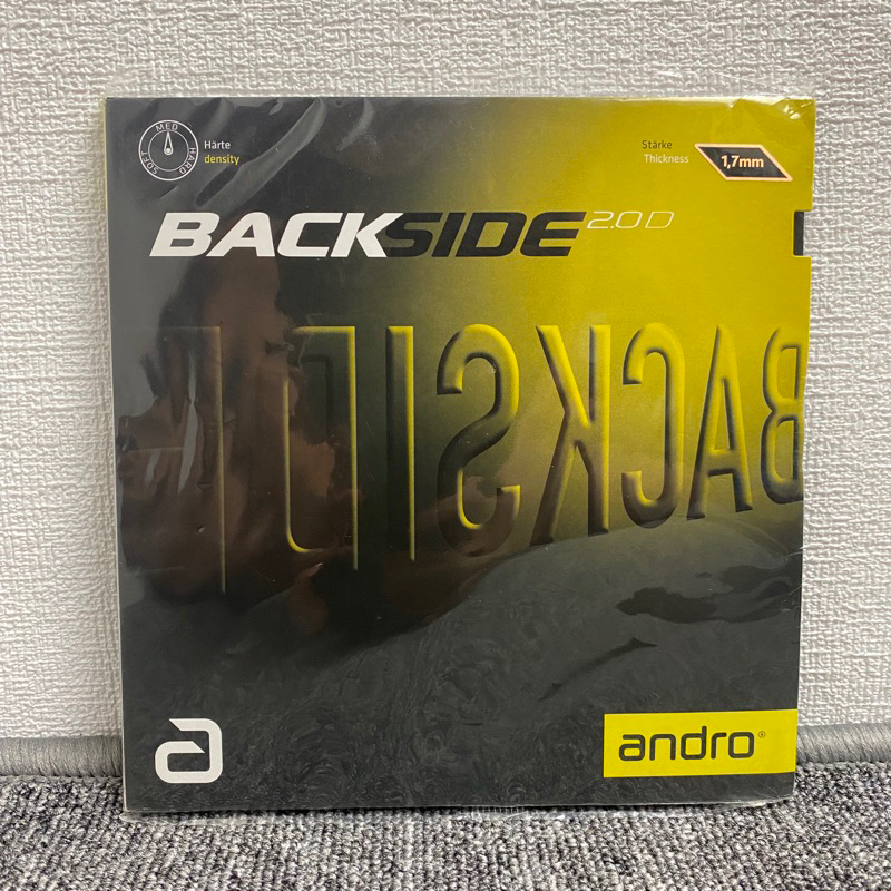 Jual Karet Bat Tenis Meja Pingpong Andro Backside 2.0D Drive Spin - 1.5MM MERAH | Shopee Indonesia