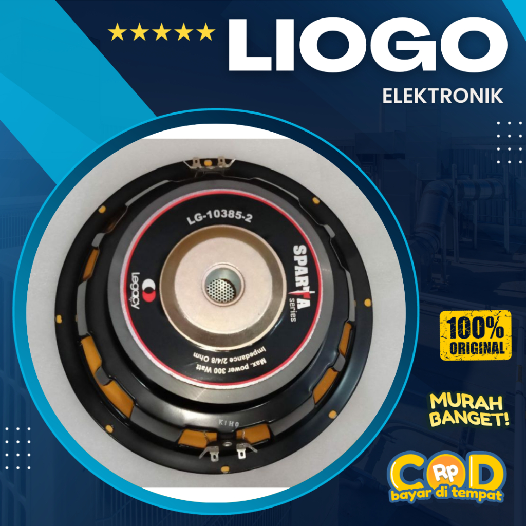Jual Speaker Legacy 10 Inch Legacy Sparta LG 10385 2 Subwoofer 10 Inch ...