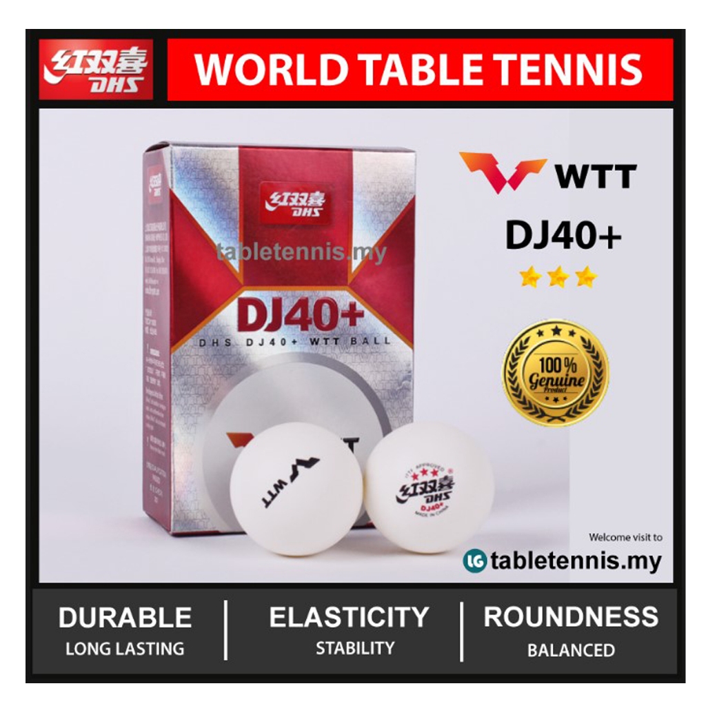 Jual Bola Pingpong DHS DJ40+ WTT ORIGINAL | Shopee Indonesia