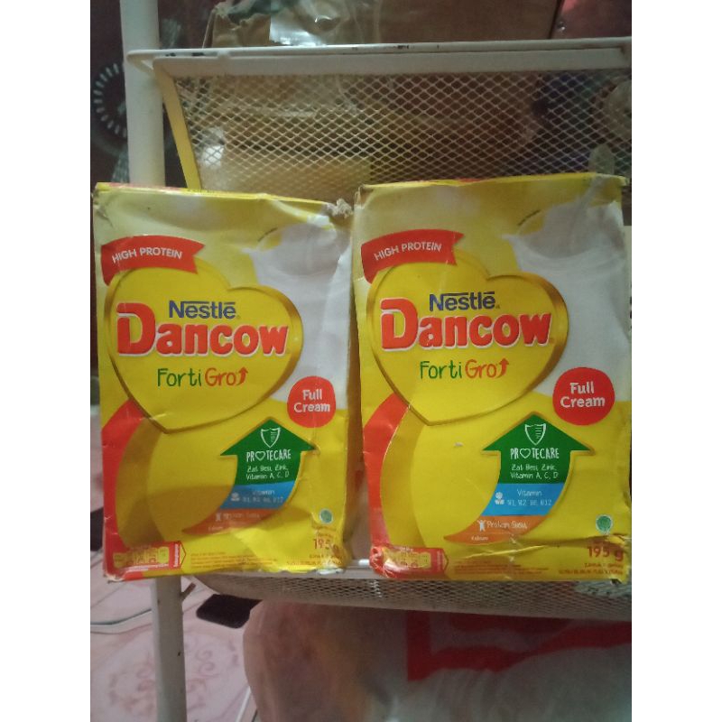 Jual DANCOW fortigro full cream - 195gr | Shopee Indonesia
