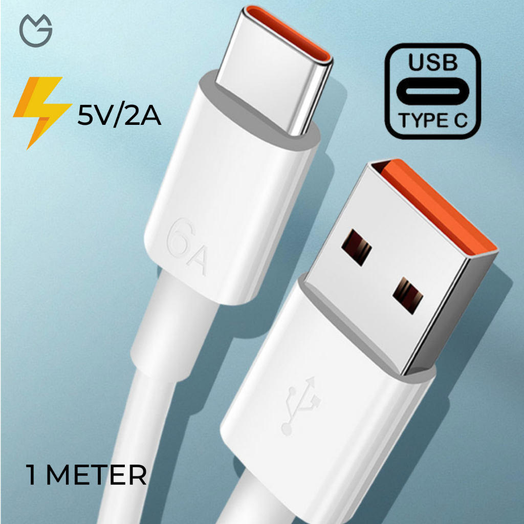 Jual Kabel Data Charger Tipe C 2A Emga K03 USB to Type C 2A 4A 5A 1 ...