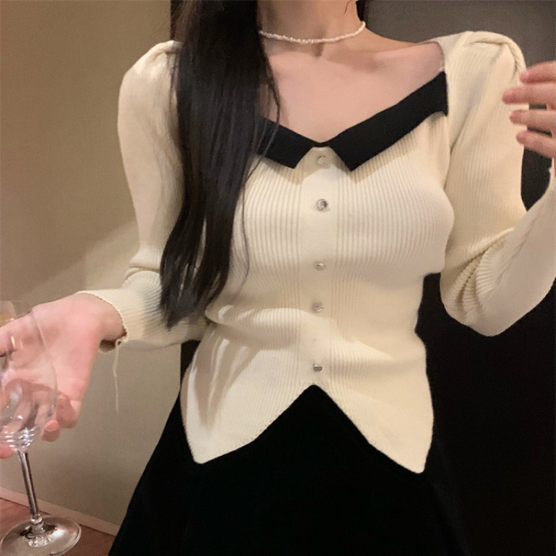 Jual AJW Atasan Rajut Import Premium Korean Style Elegan dan Mewah XAW | Atasan Kekinian Wanita ...