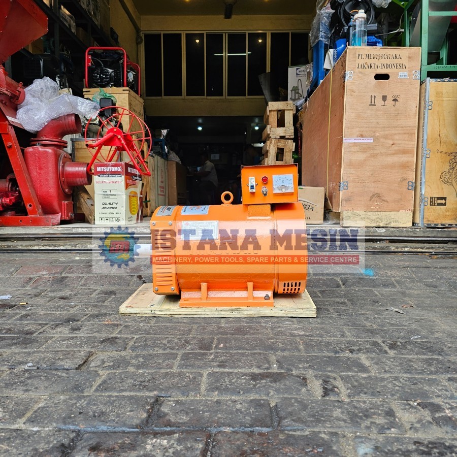 Jual DINAMO ALTERNATOR GENERATOR GENSET 5000W 1 PHASE YINGTIAN ST 5 ...