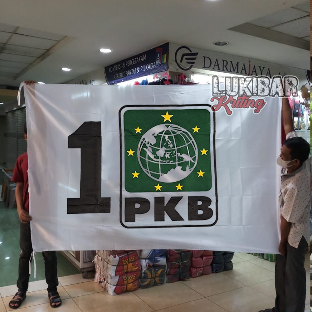 Jual bendera partai PKB ukuran 150x225 cm | Shopee Indonesia