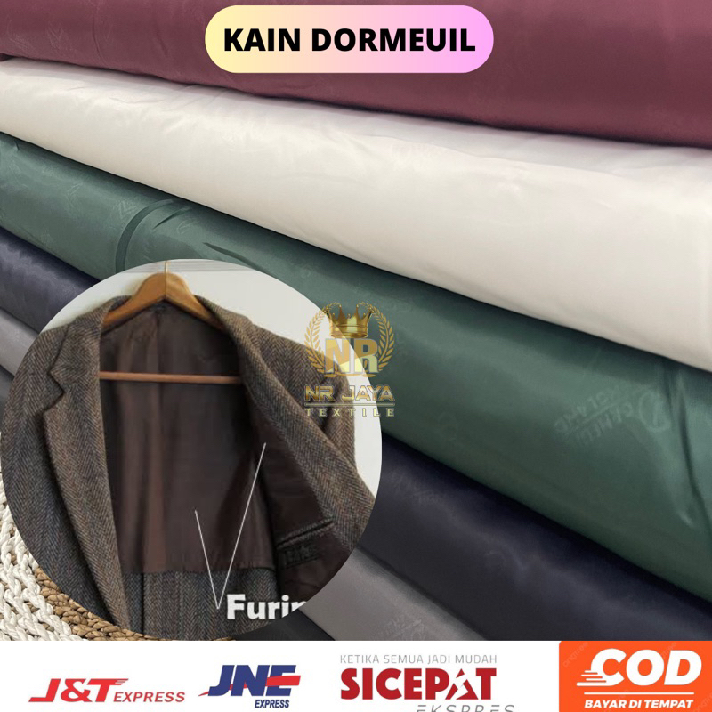 Jual kain furing jas blazer dormil dormeuil meteran premium | Shopee ...