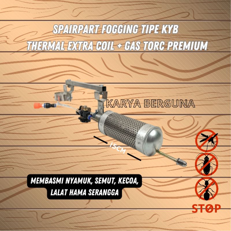 Jual SPAIRPART FOGGING NYAMUK THERMAL EXTRA COIL + GAS TORC PREMIUM | Shopee Indonesia