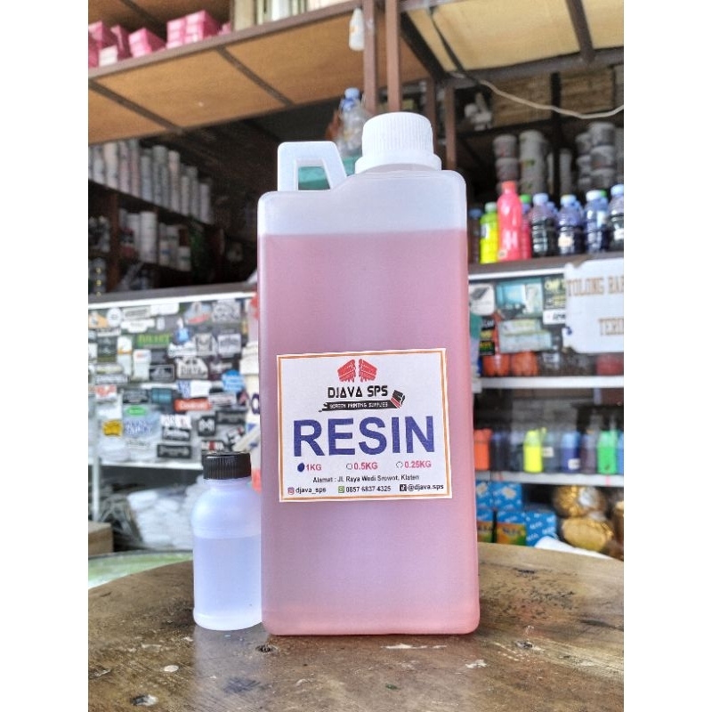 Jual Resin Merah SHCP 2668 + Katalis | Shopee Indonesia