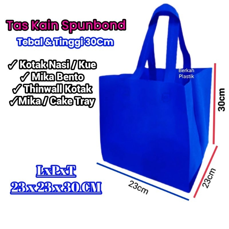 Jual Tas Press Spunbond Kotak Dus Box Kain Tebal Tinggi | Shopee Indonesia