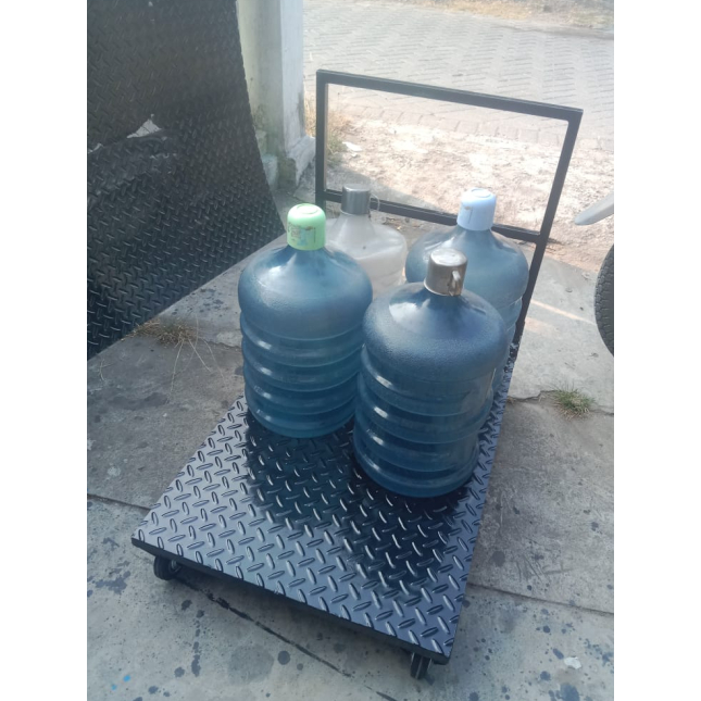 Jual Troli Minimalis Model Gerobak 4 Roda | Shopee Indonesia