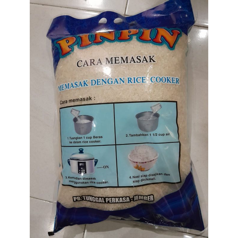Jual Beras Pinpin 5KG | Shopee Indonesia