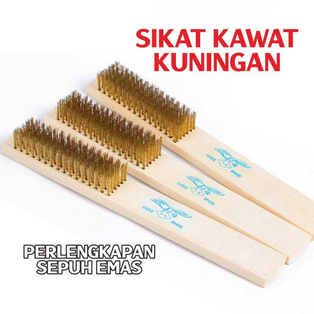 Jual Sikat Kawat Kuningan Pembersih Perhiasan Perak Emas Tembaga ...
