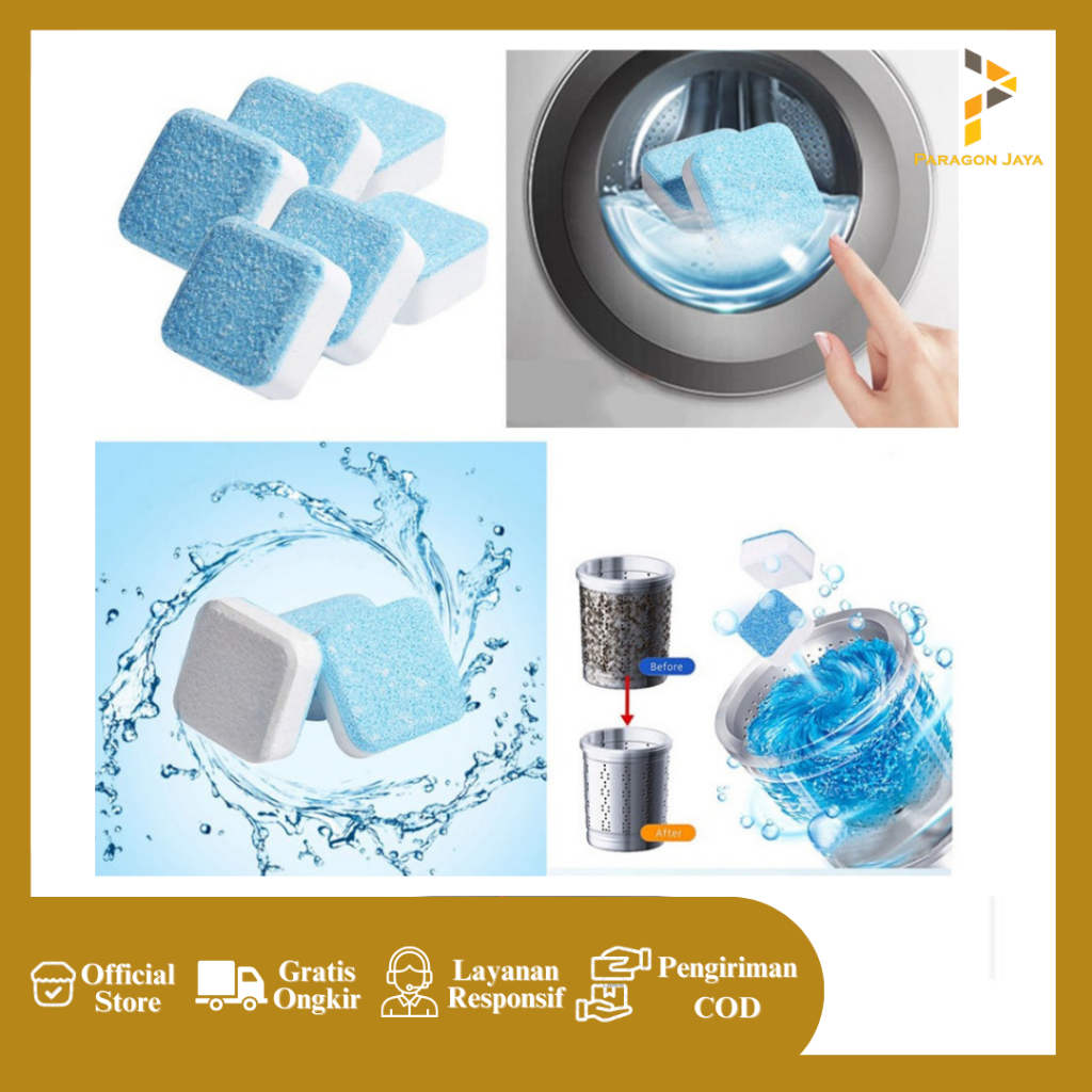 Jual Deep Cleaning Tablet Pembersih Tabung Mesin Cuci Bola Tangki ...