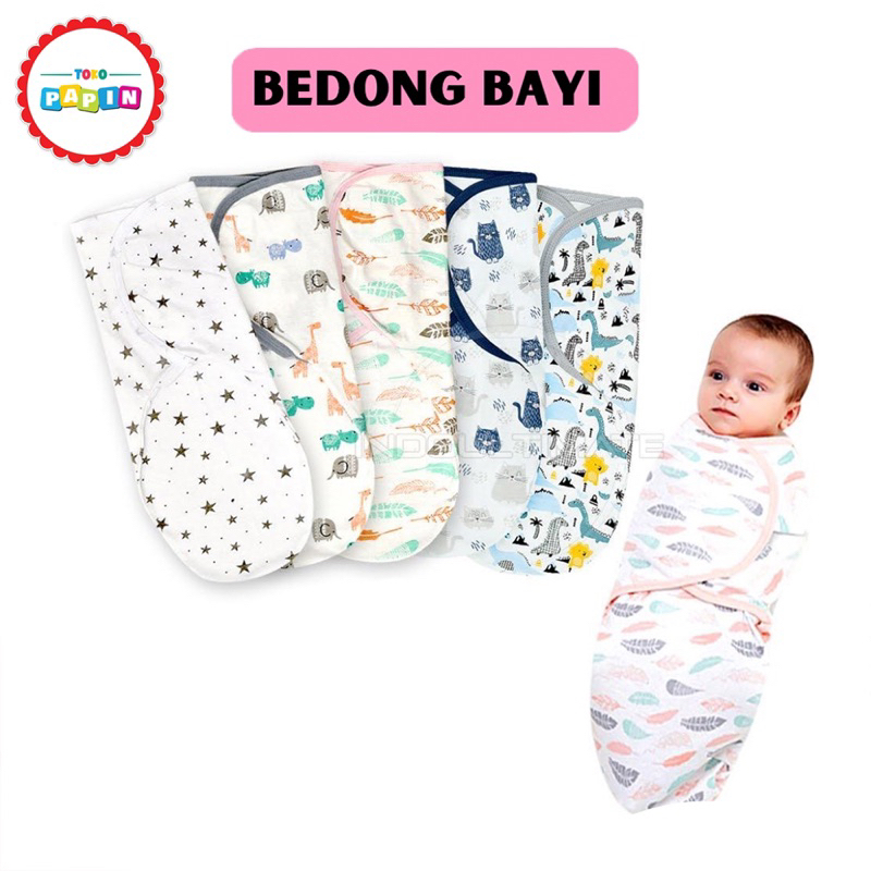 Jual TokoPapin Bedong Bayi Bedong Lipat Anak Bayi Baby Leon Bedong ...