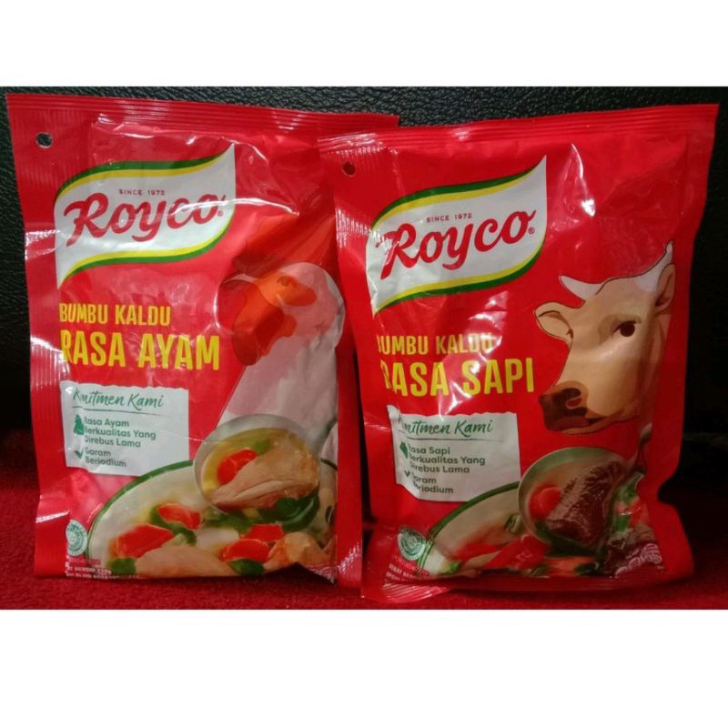 Jual Bumbu Kaldu Royco Rasa Ayam/Sapi 220g | Shopee Indonesia