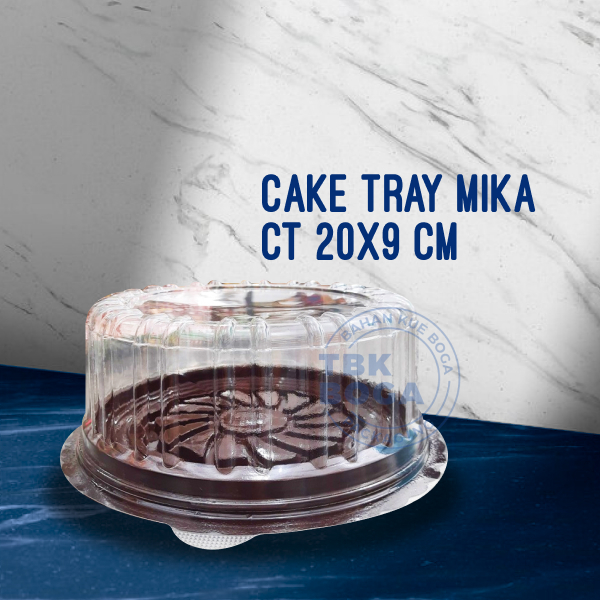 Jual Mika CT ( 20 cm - 5 pcs ) Cake Tray Nampan Cake Pudding Packaging ...