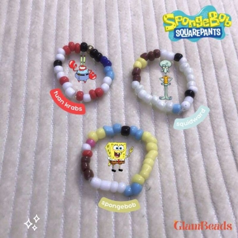 Jual GlamBeads — Spongebob Ring edition | Shopee Indonesia