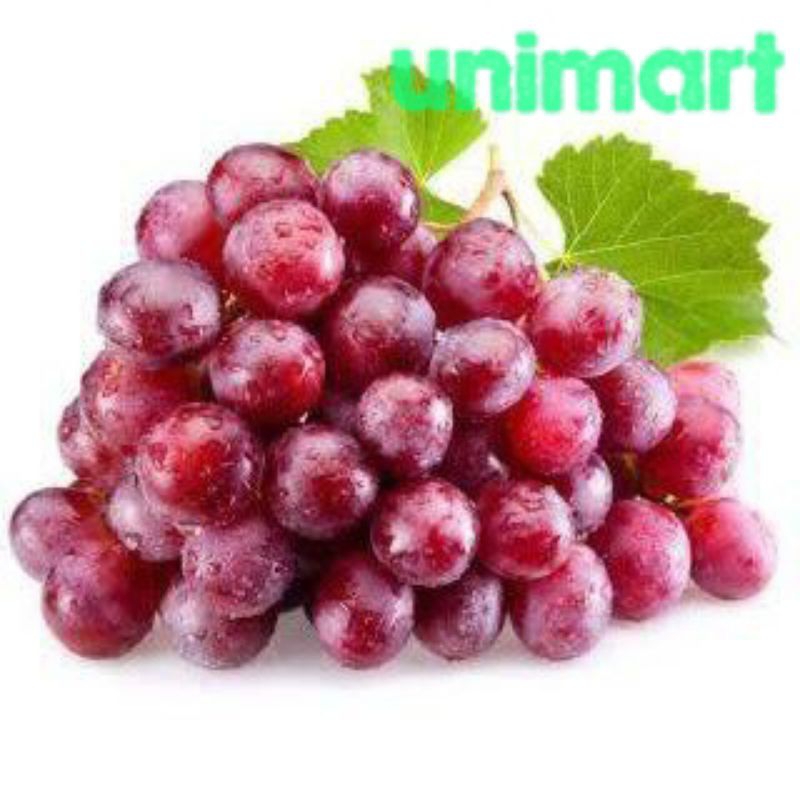 Jual buah anggur merah/buah anggur red globe 500gr | Shopee Indonesia