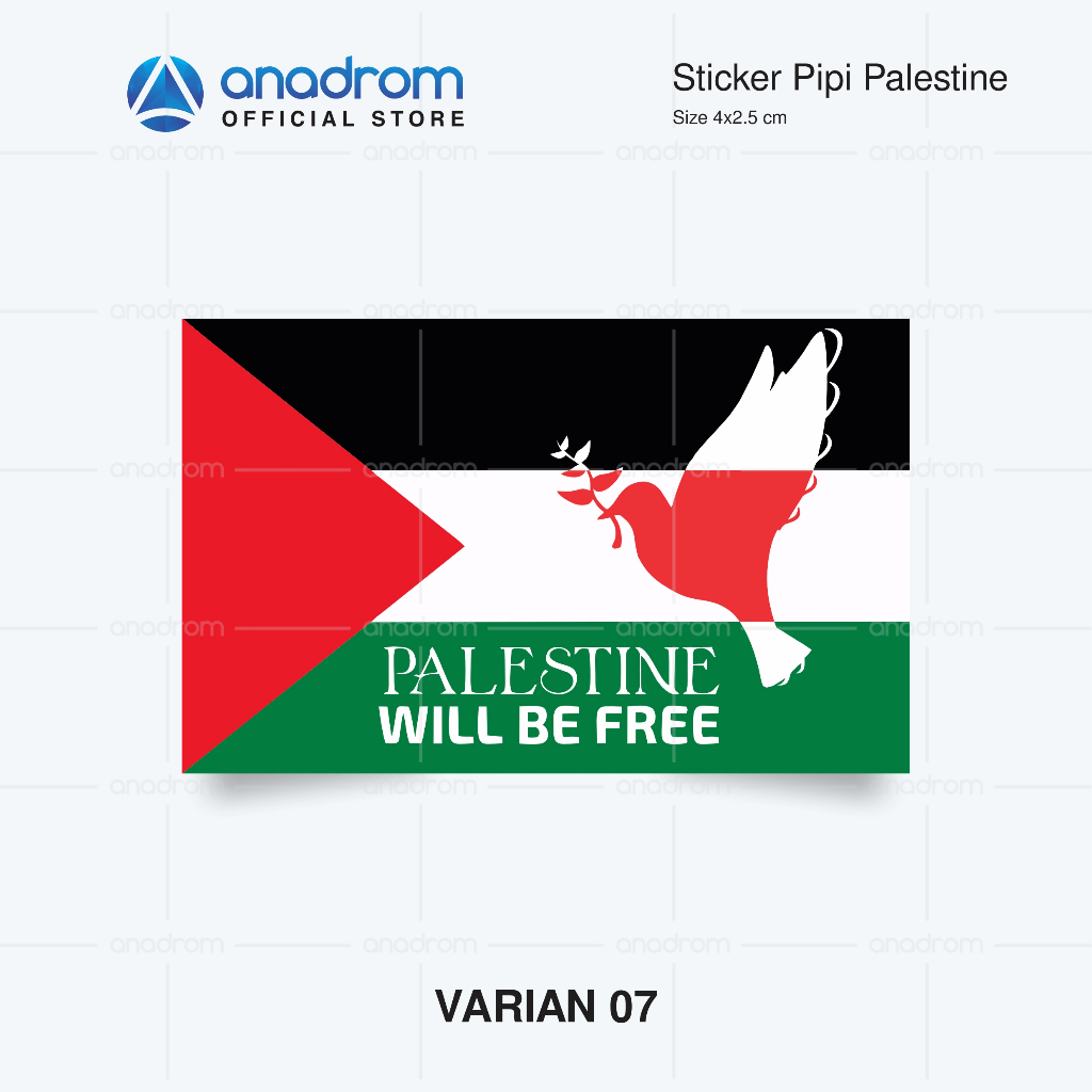 Jual Sticker Pipi Bendera Palestina | Sticker Save Palestine | Sticker ...