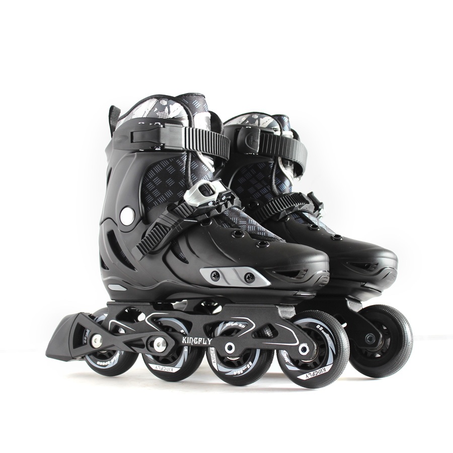 Jual Sepatu roda Original KINGFLY HITAM Black HITAM Anak dewasa inline ...