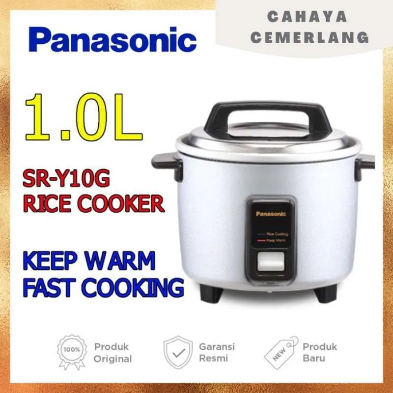 Jual Rice Cooker Panasonic SR-Y10G - 1 Liter | Shopee Indonesia