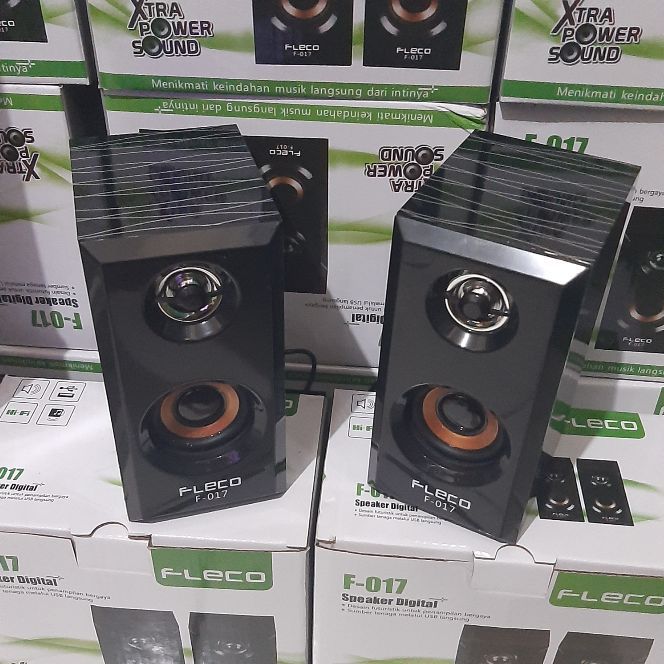 Jual Speaker Aktif Multifungsi FLECO F-017 Speaker Laptop Komputer Dan Hp speaker fleco f17 ...