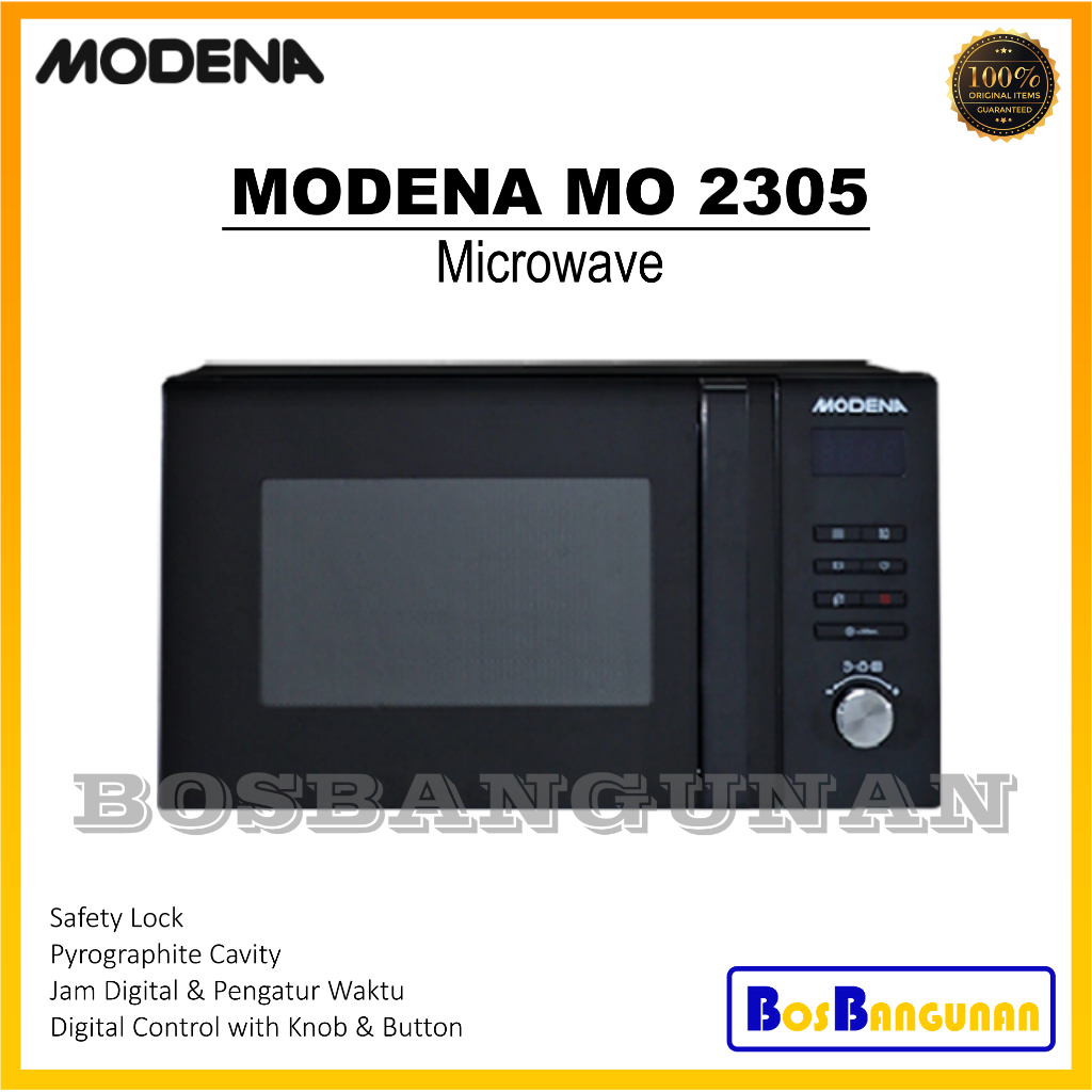Jual MODENA Microwave Oven MO 2305 / Microwave Oven MODENA MO2305 / Microwave MODENA | Shopee ...
