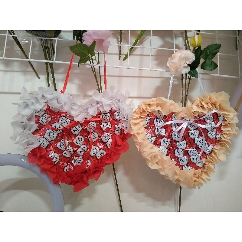 Jual buket yupi love permen kiss buket hadiah unik | Shopee Indonesia