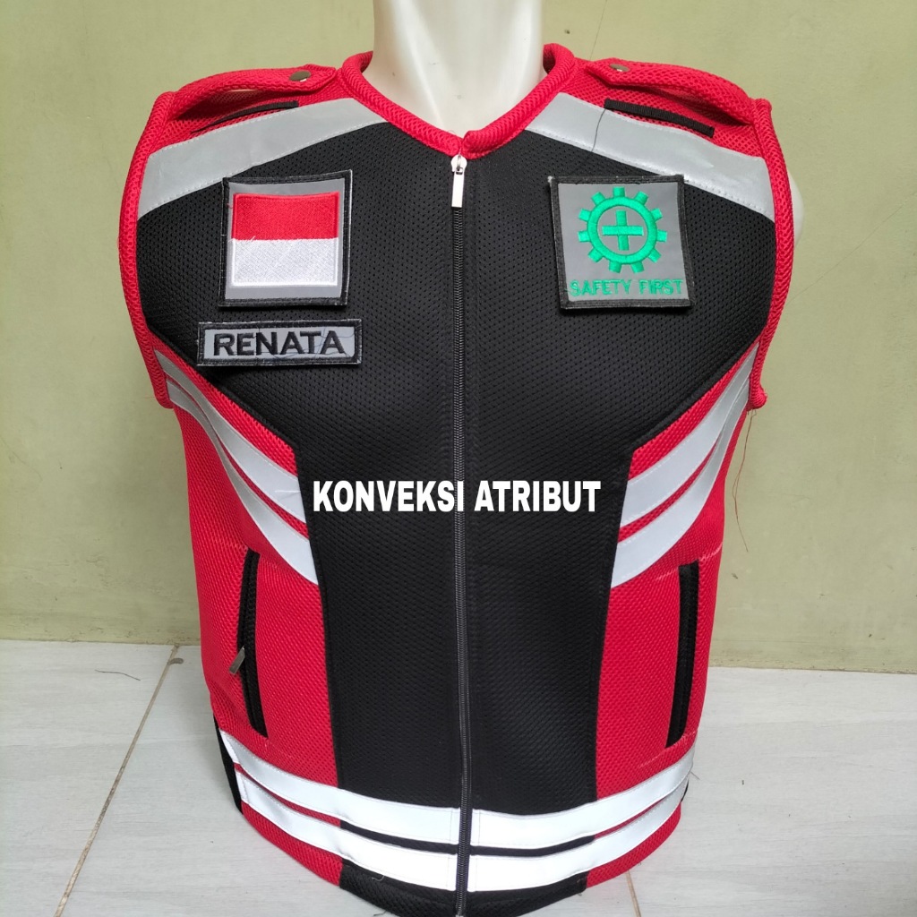Jual rompi safety first proyek k3 premium | Shopee Indonesia