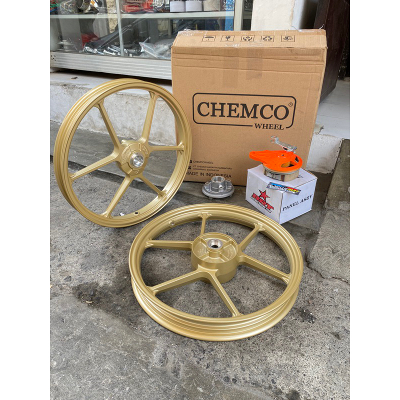 Jual velg BRT cemco veleg cemco BRT original set all warna ready semua ...