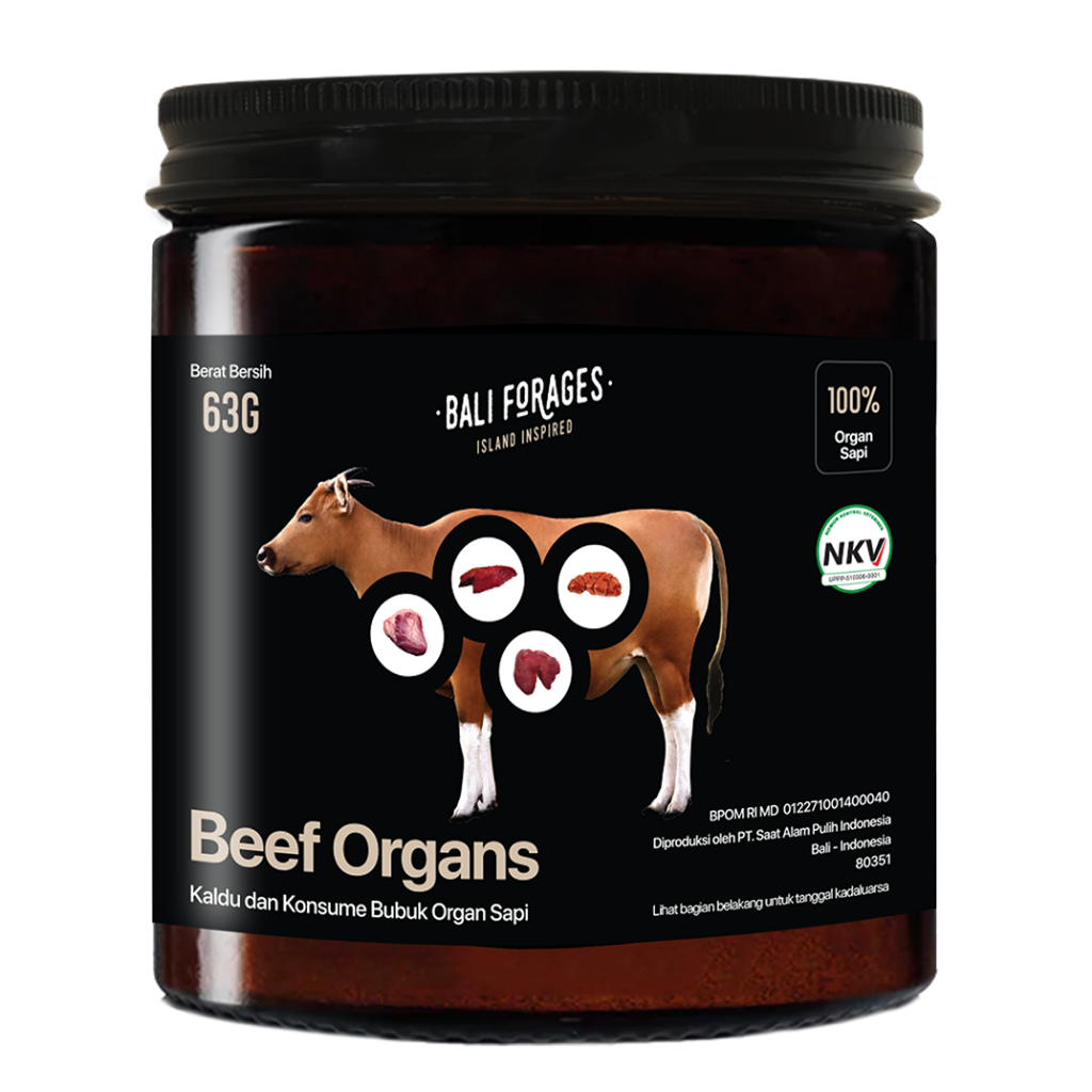 Jual Bali Forages Superfood Grass-Fed Beef Organs Full Size 63gr ...