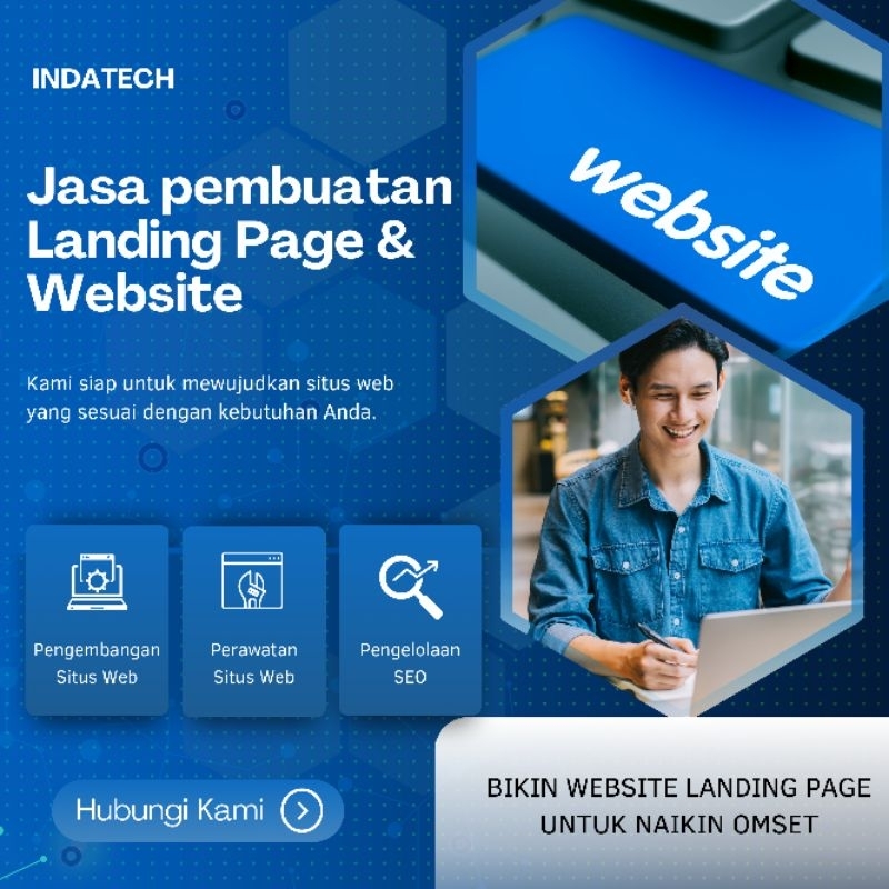 Jual Website Landing Page Toko Online | Company Profile | Web undangan ...