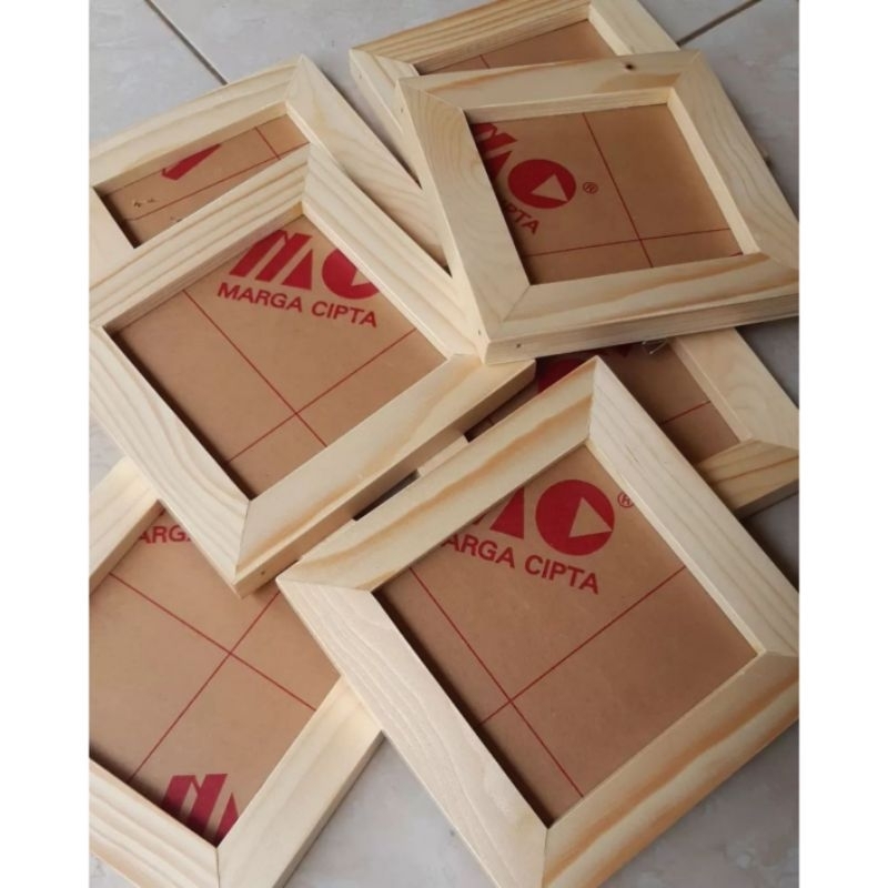 Jual Pigura Frame Foto 2D Kayu Jati Belanda / Bingkai Photo Kaca ...