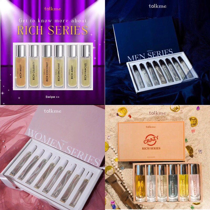 Jual READY COD ECER PARFUM TALKME RICH SERIES TALK ME CRAZY RICH SERIES ...