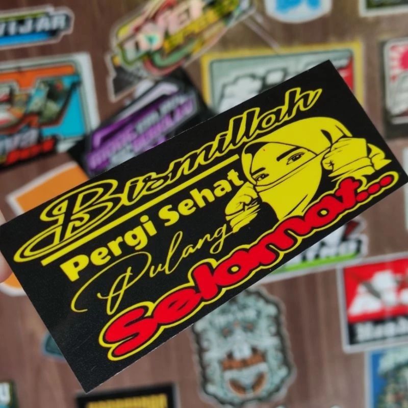 Jual stiker Bismillah Pergi Sehat Pulang Selamat | Shopee Indonesia Jual stiker Bismillah Pergi Sehat Pulang Selamat | Shopee Indonesia