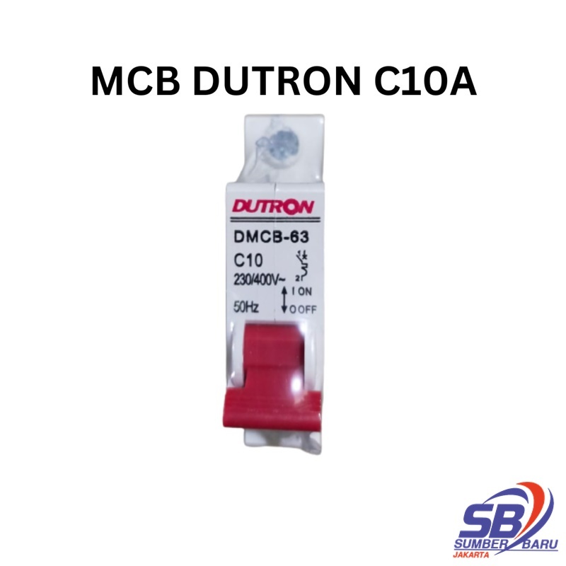 Jual MCB Domae DUTRON 1 Phase CIRCUIT BREAKER C10A 10A 10 Ampere SNI ...