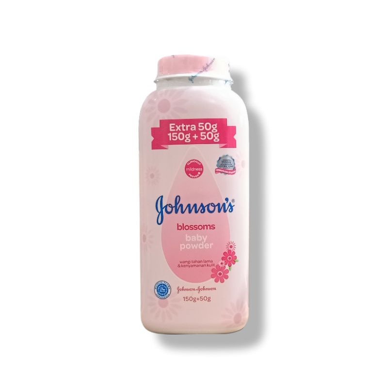 Jual JOHNSONS BABY POWDER BLOSSOMS 150G+50G | Shopee Indonesia