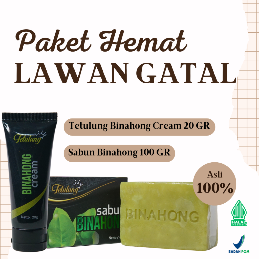 Jual Paket Hemat Tetulung Binahong 20 GR Dan Sabun Binahong - Salep ...