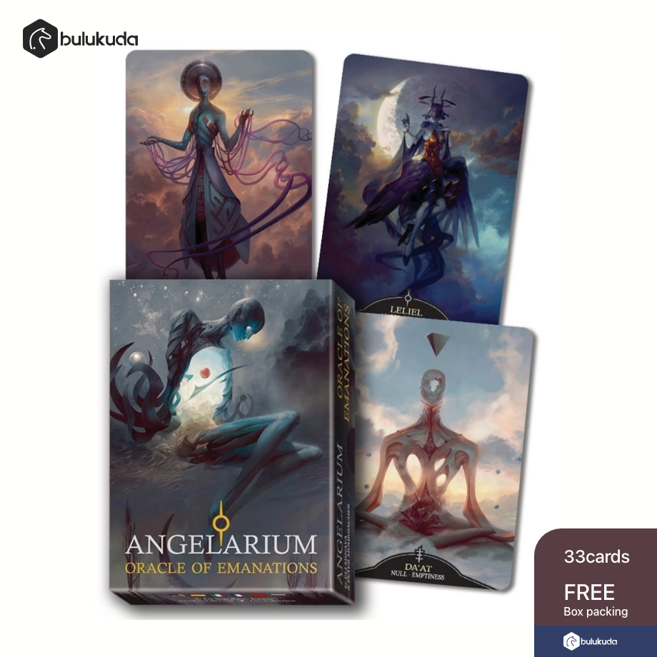 Jual Angelarium Oracle of Emanations Cards Set Tarot Card Deck english ...