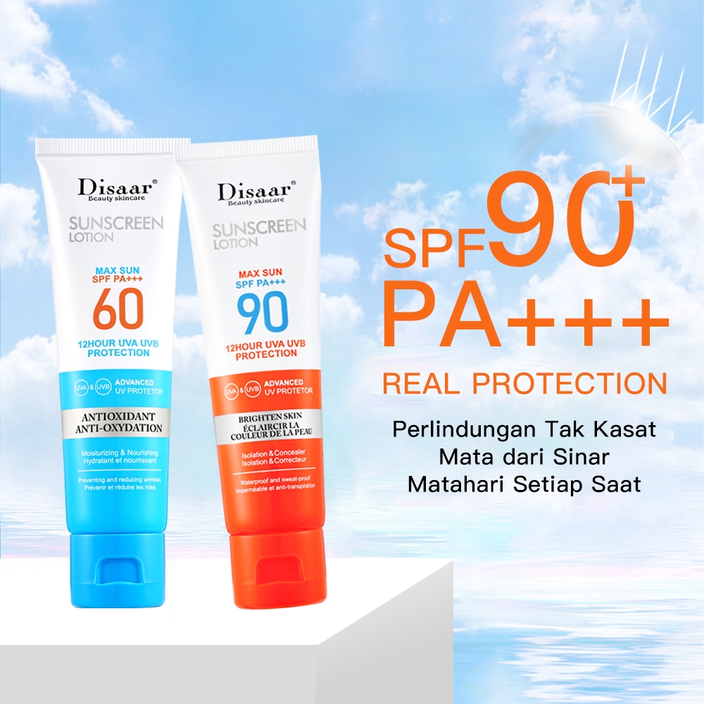 Jual Disaar UV Shield Face Concealer muka Sunscreen Lotion Max SPF 90 ...